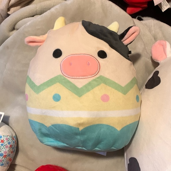 Squishmallows | Toys | Connor The Cow Egg Squishmallow Nwt | Poshmark